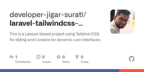 Github Developer Jigar Surati Laravel Tailwindcss Livewire This Is A Laravel Based Project
