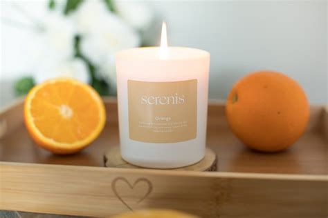 Buy Luxury Orange Candles Orange Scented Candle Online Uk