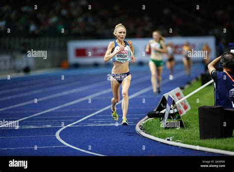 Alice Wright Participating In The 10 000 Meters At The European Athletics Championships In