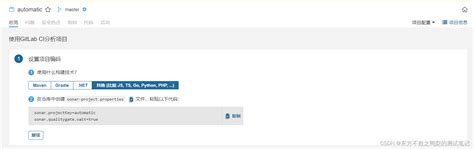 Sonarqube分析仓库sonarqube 扫描代码仓库 Csdn博客