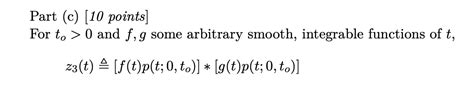 Solved Problem Points Compute The Convolutions Given Chegg