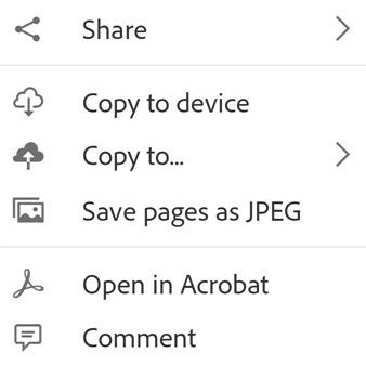 Working With Scans Adobe Scan For Android
