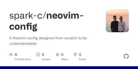 Github Spark C Neovim Config A Neovim Config Designed From Scratch To Be Understandable