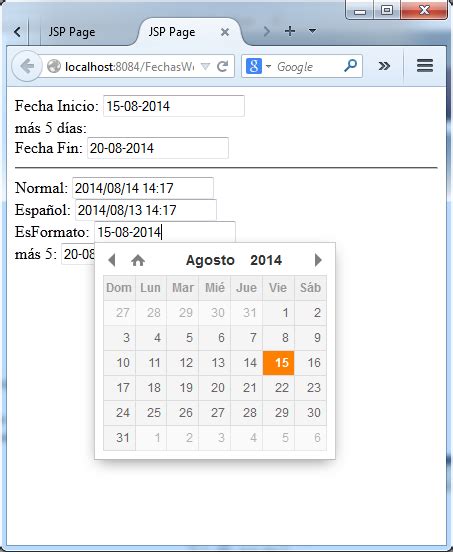 Programación Utez Manejo De Fechas Web