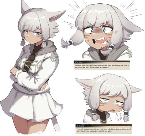 Yshtola Rhul Final Fantasy And 1 More Drawn By Sifserf Danbooru