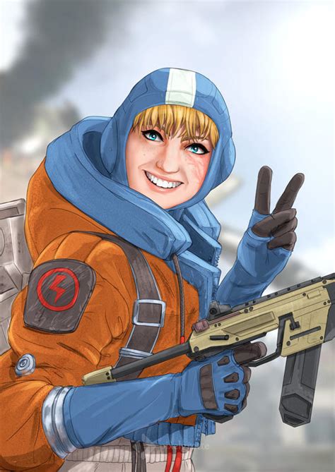 Apex Legends Fan Art Wattson By Fedeschroe On Deviantart