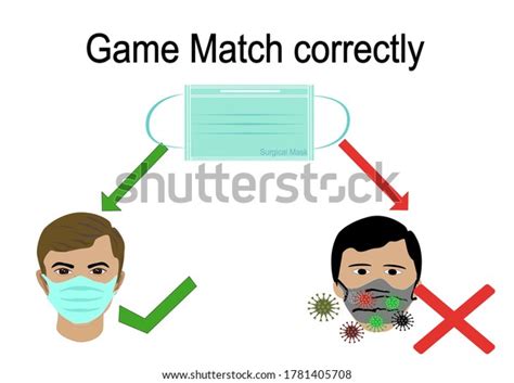 correct matching game images man wear เวกเตอร์สต็อก ปลอดค่าลิขสิทธิ์