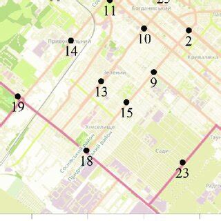 Map Of The Location Of The Study Sites Download Scientific Diagram