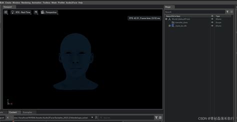 用audio2face导出unity面部动画 csdn博客
