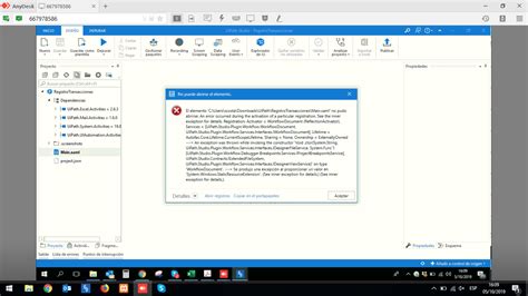 ERROR Trying To Run My Robot In UI Path Studio Help UiPath Community Forum