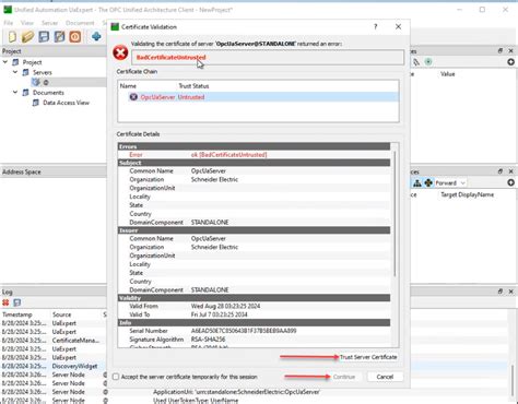 Opc Ua Server Configuration For Pme