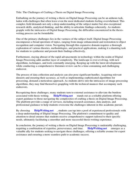 thesis on digital image processing pdf data computer engineering