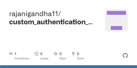 Github Rajanigandha11customauthenticationsystemusingrestframework