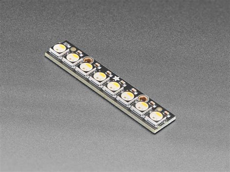 Neopixel Stick 8 X 5050 Rgbw Leds Natural White ~4500k Id 2868 Adafruit Industries