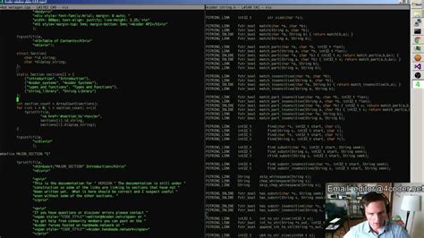 4coder dev string library tutorial youtube
