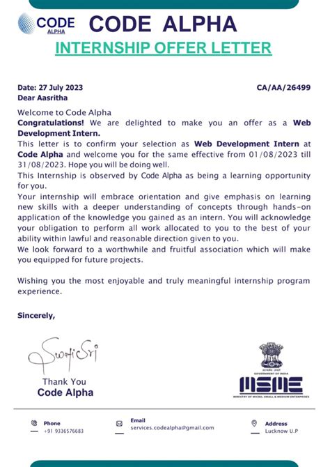 Danthuluru Aasritha On Linkedin Codealpha Webdevelopment Internship