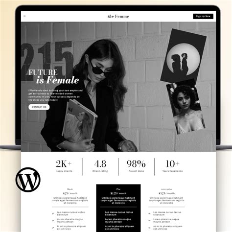 elementor template kit wordpress website template for virtual