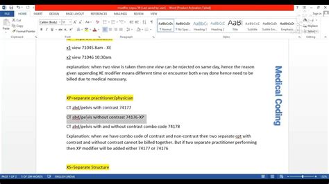 How To Use X Epsu Modifier Xe Xp Xs Xu Modifier 59 Alternatives Medical Coding Youtube