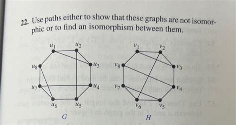 solved 22 use paths either to show that these graphs are