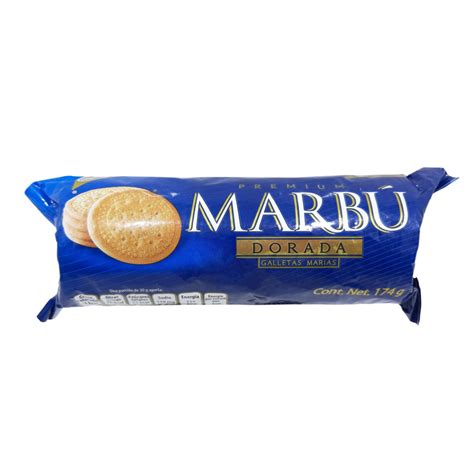 Galletas Marias Marbu Dorada 174g Súper La Mas Chiquita
