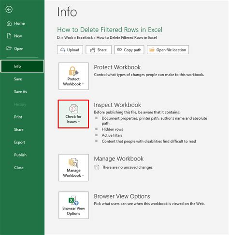 How To Delete Filtered Rows In Excel Easy Ways