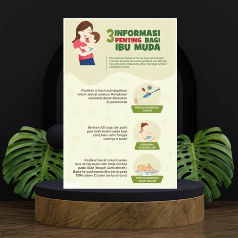 Jual Poster 3 Informasi Penting Bagi Ibu Muda Shopee Indonesia