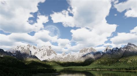 Blender Parallax Occlusion Clouds Shader