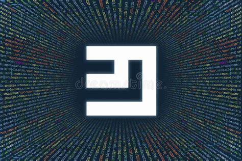 Tunnel Van Computerprogrammacode Programmeerlijnen Van Code Java Script Css En Html Concept