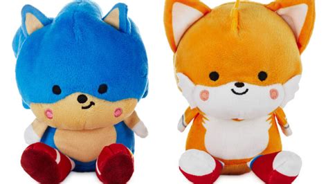 Hallmark Better Together Sonic And Tails Plush Hold Hands Siliconera