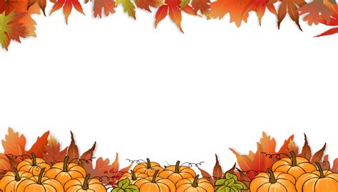Fall Border Pngs For Free Download