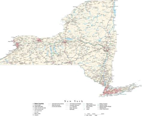 New York State City Maps Printable Map
