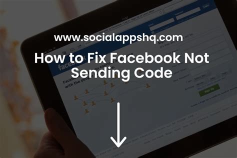How To Fix Facebook Not Sending Code [2025] Socialappshq