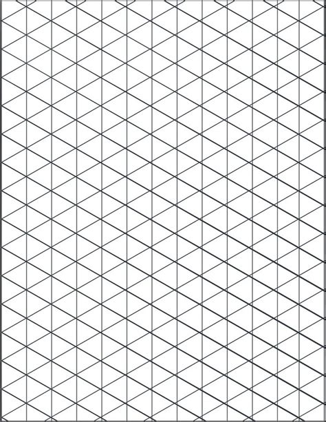 Free 27 Isometric Papers In Pdf Ms Word Isometric Grid Printable