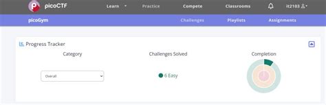 Cybersecurity Learningjourney Picoctf Sreelakshmi N