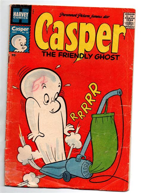 Casper The Friendly Ghost 58 Wendy Harvey 1957 Gd Comic