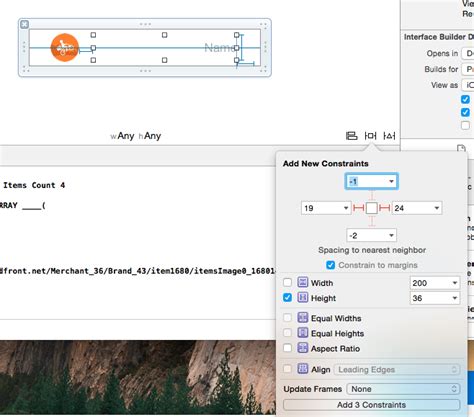 Objective C Ios Custom Table Cell Not Full Width Of Uitableview