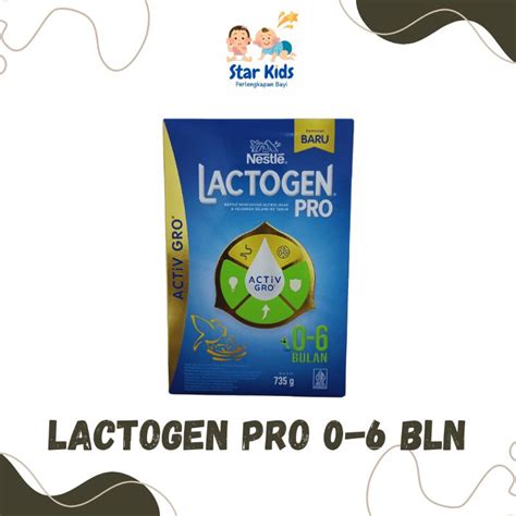Jual Lactogen Pro 0 6 Bulan Berbagai Varian Shopee Indonesia