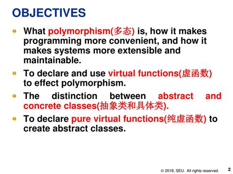 object oriented programming polymorphism ppt download
