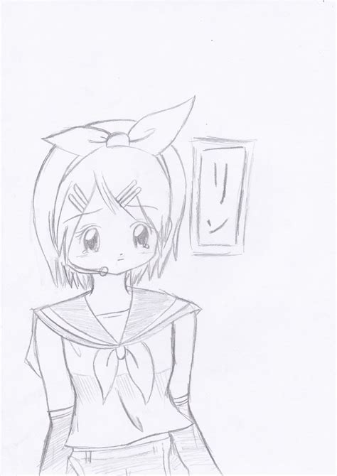 Kagamine Rin Sad By Yama07 On Deviantart