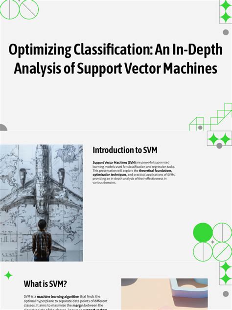 Slidesgo Optimizing Classification An In Depth Analysis Of Support Vector Machines