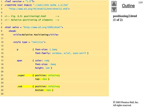 Ppt Chapter 2 Introduction To Html Part 3 Cascading Style Sheets