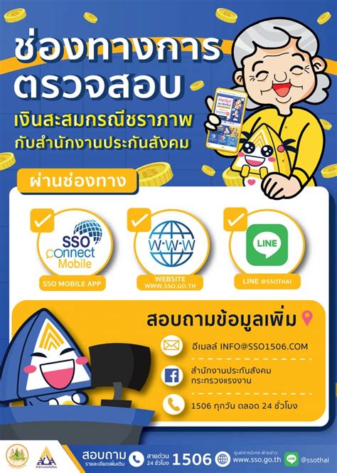 เปิด 3 ช่องทางตรวจสอบเงินสะสมชราภาพประกันสังคม ดูที่นี่