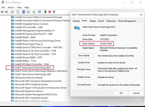 “intel® Smart Sound Technology Ver 10 29 0 7919” Update Program