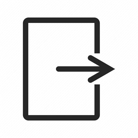 Logout Sign Out Vector Art Exit Icon Download On Iconfinder