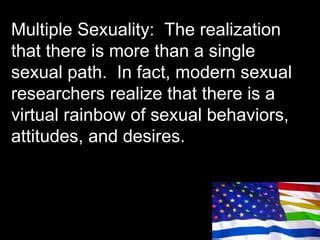 Multiple Sexualities PPT Sexual Conditions Sexual Health