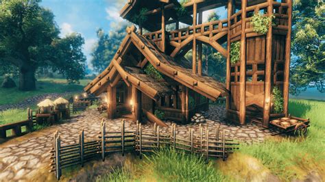 Just A Small House Build Done In Survival Vines And Roads Added In