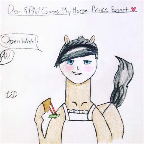 Dan And Phil My Horse Prince Fanart By Alixshipsphan On Deviantart