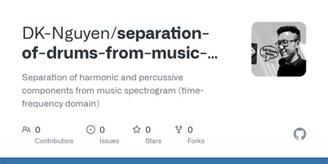 Github Dk Nguyenseparation Of Drums From Music Signals Separation