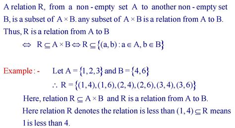 Relations For 11th Class Formula In Maths