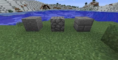 Как сделать гладкий камень в Майнкрафте Cq